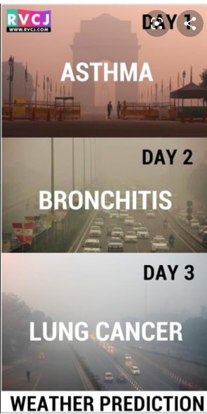 Choking and Laughing in Delhi’s Pollution | Blind to Bounds